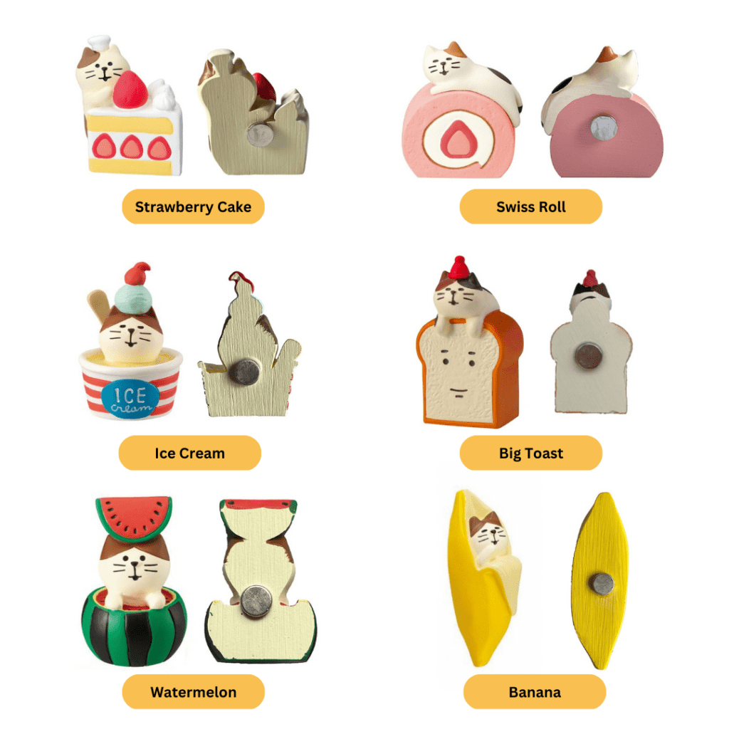 Japanese Zakka Cat Magnet – Mewbie Home